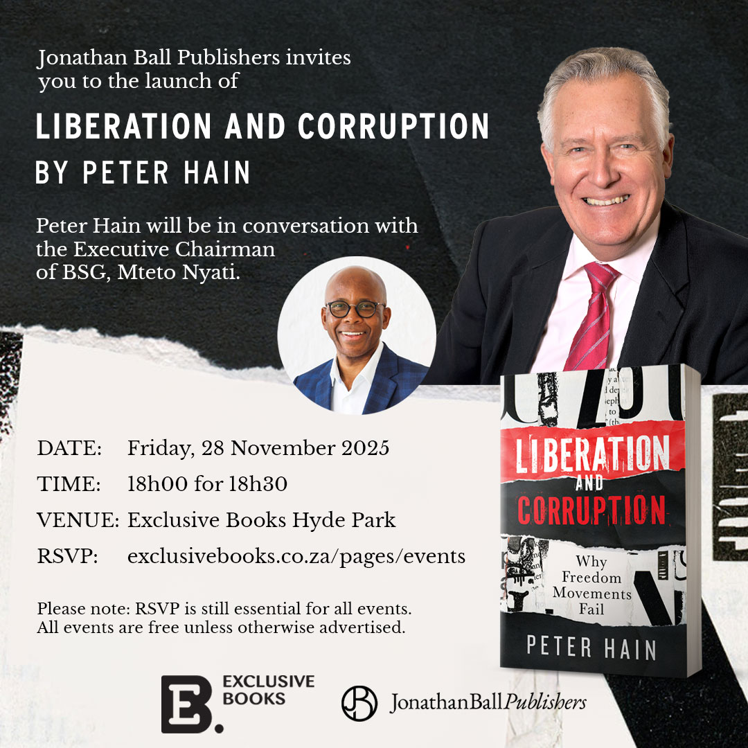 Book launch: Liberation and Corruption - Jonathan Ball Publishers